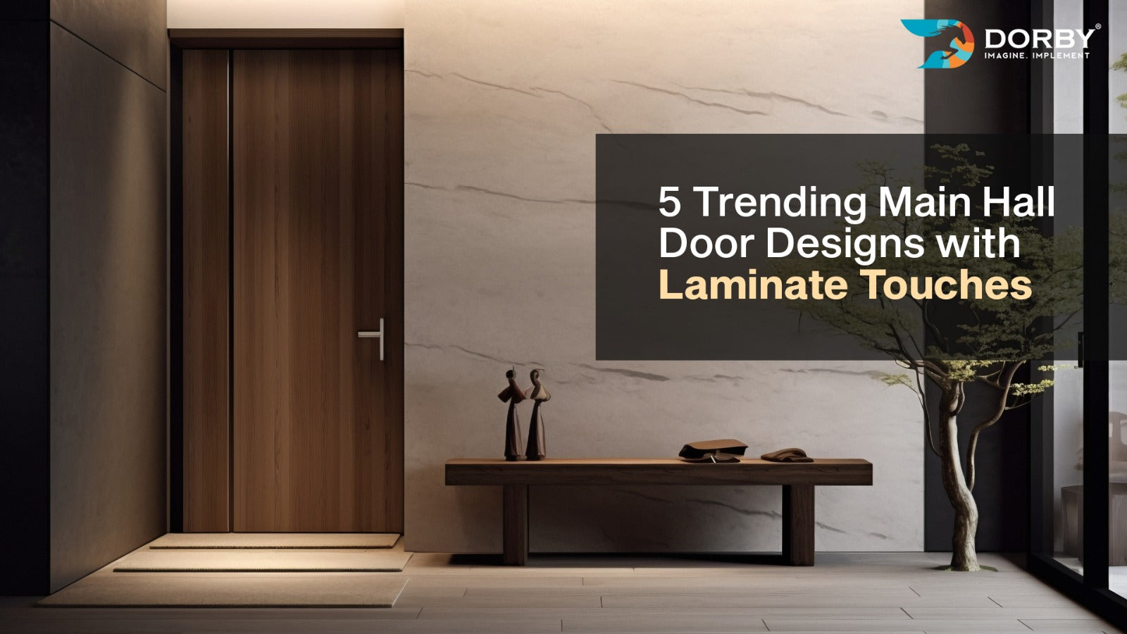 Top 5 Main Hall Door Designs with Modern Laminates