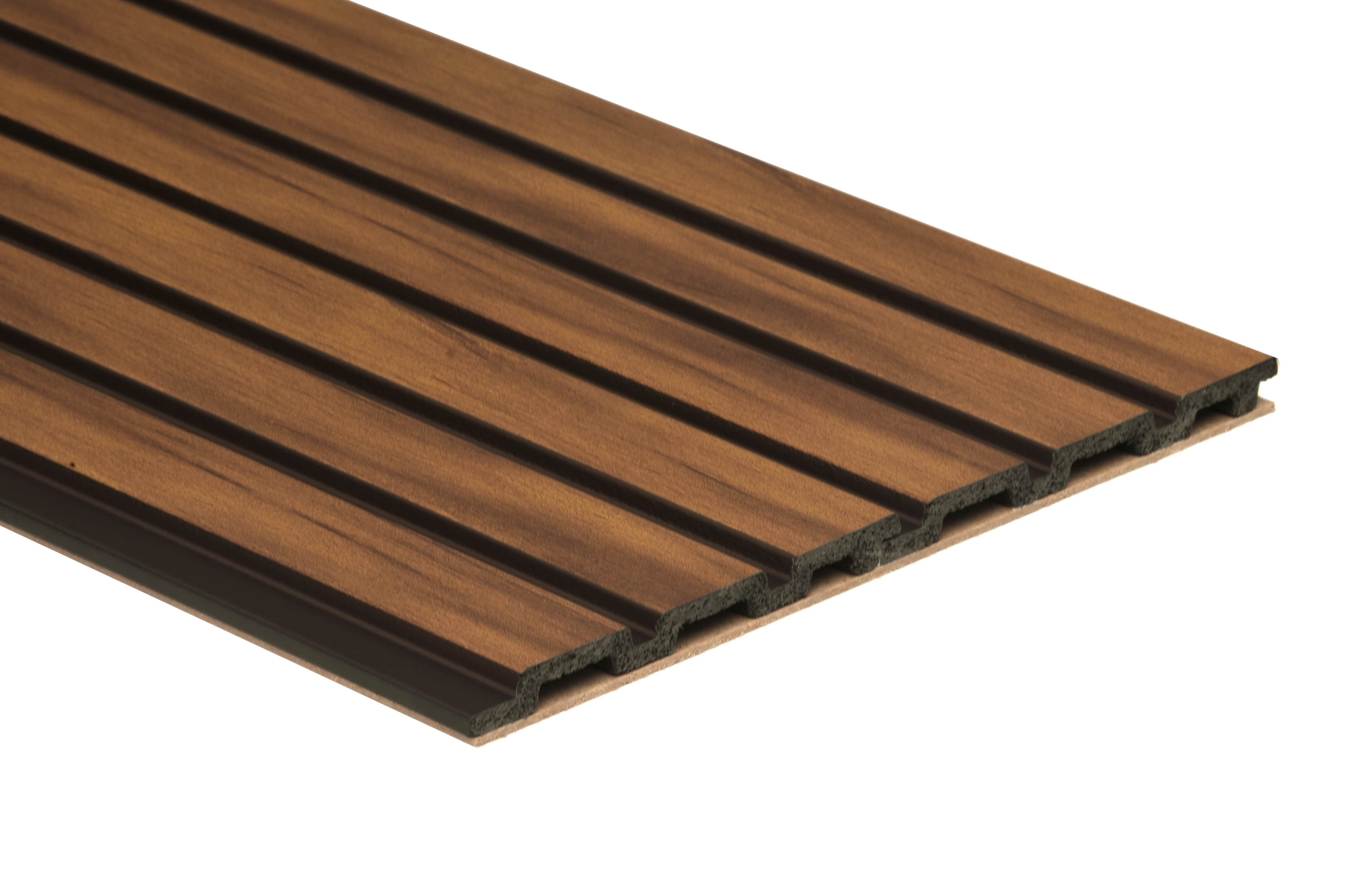 Buy Brown DELV 172 Wooden Louvers Wall Design by Dorby