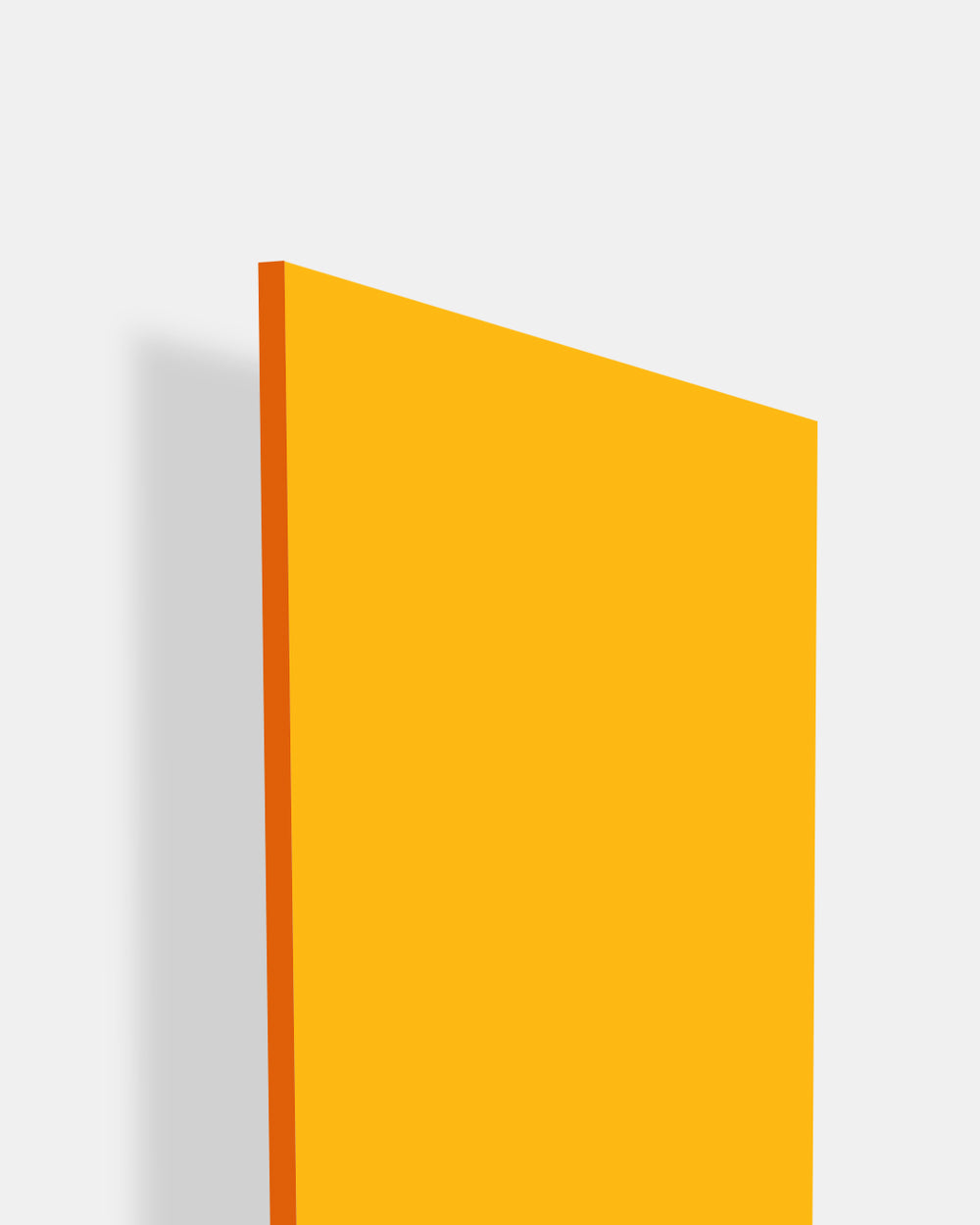 Buy Yellow Solid Color Laminate with Elegant Suede Finish