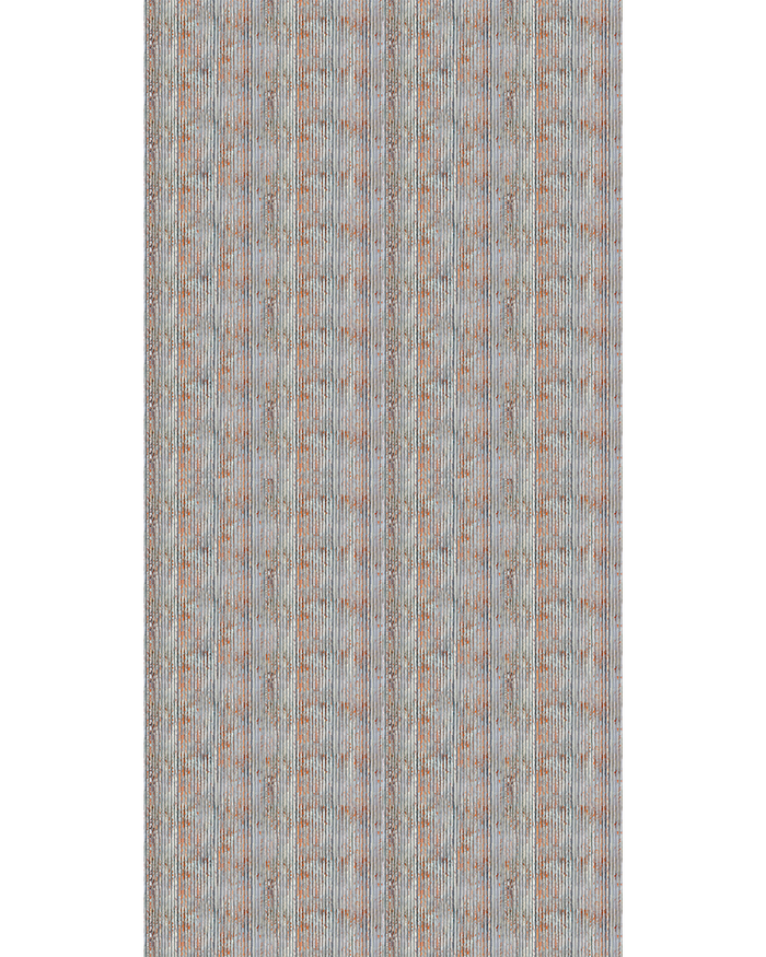 Buy Blue & Orange Colour Fluted Finish Decorative Laminate