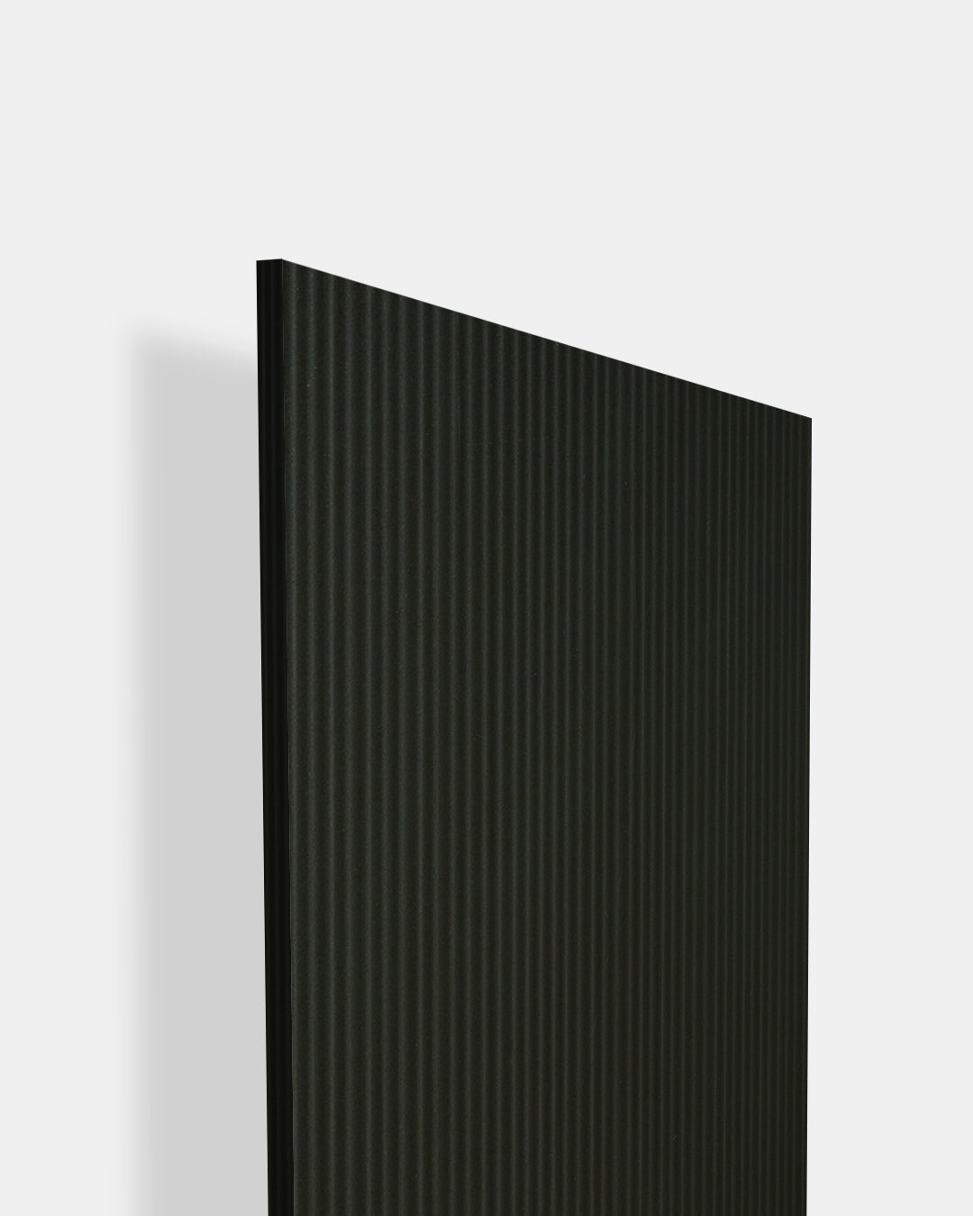Shop Dark Grey Colour Solid Laminate Sheet with Fluted Finish