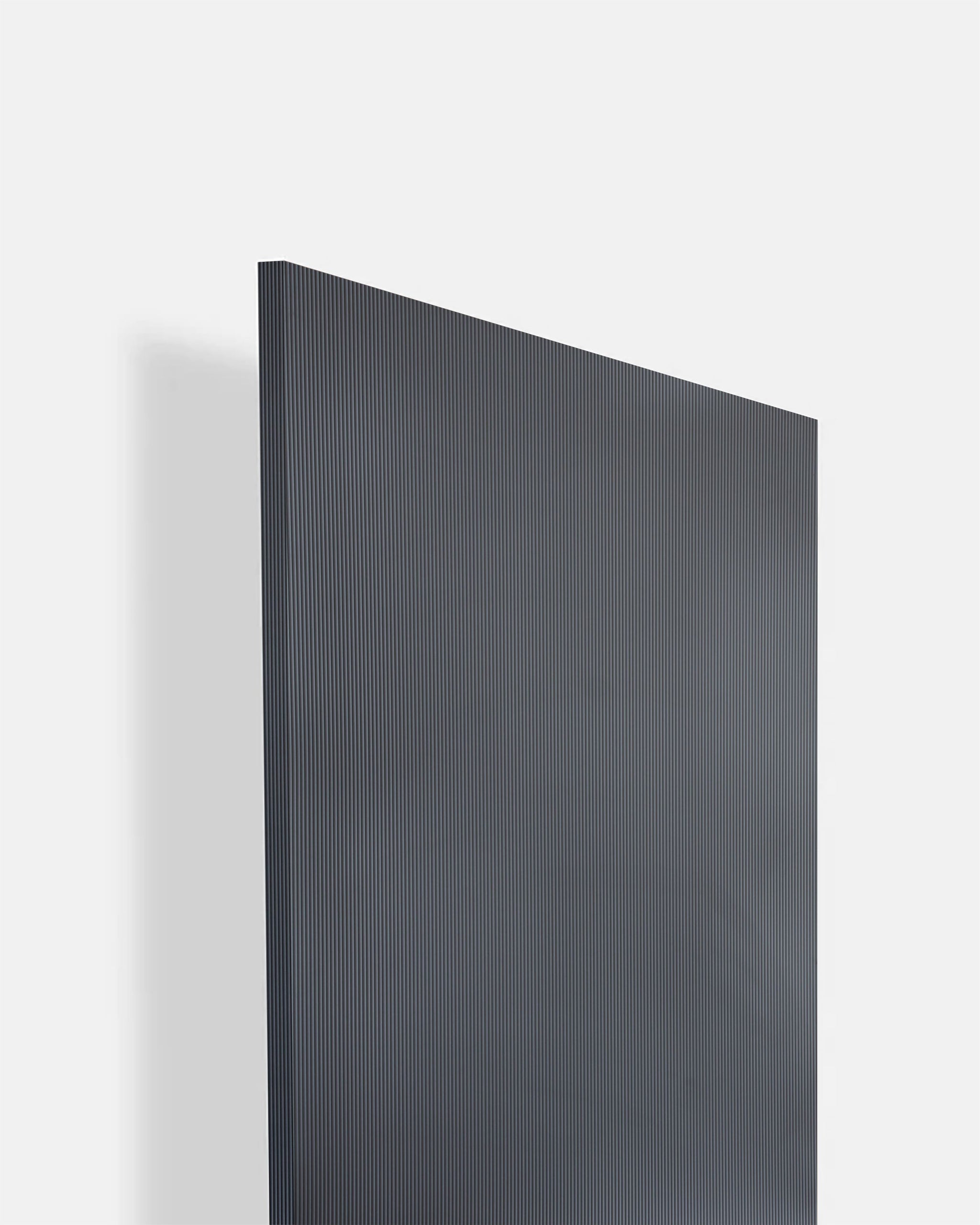 Magnetic Grey BF 9178 - Modern Fluted Finish Laminate