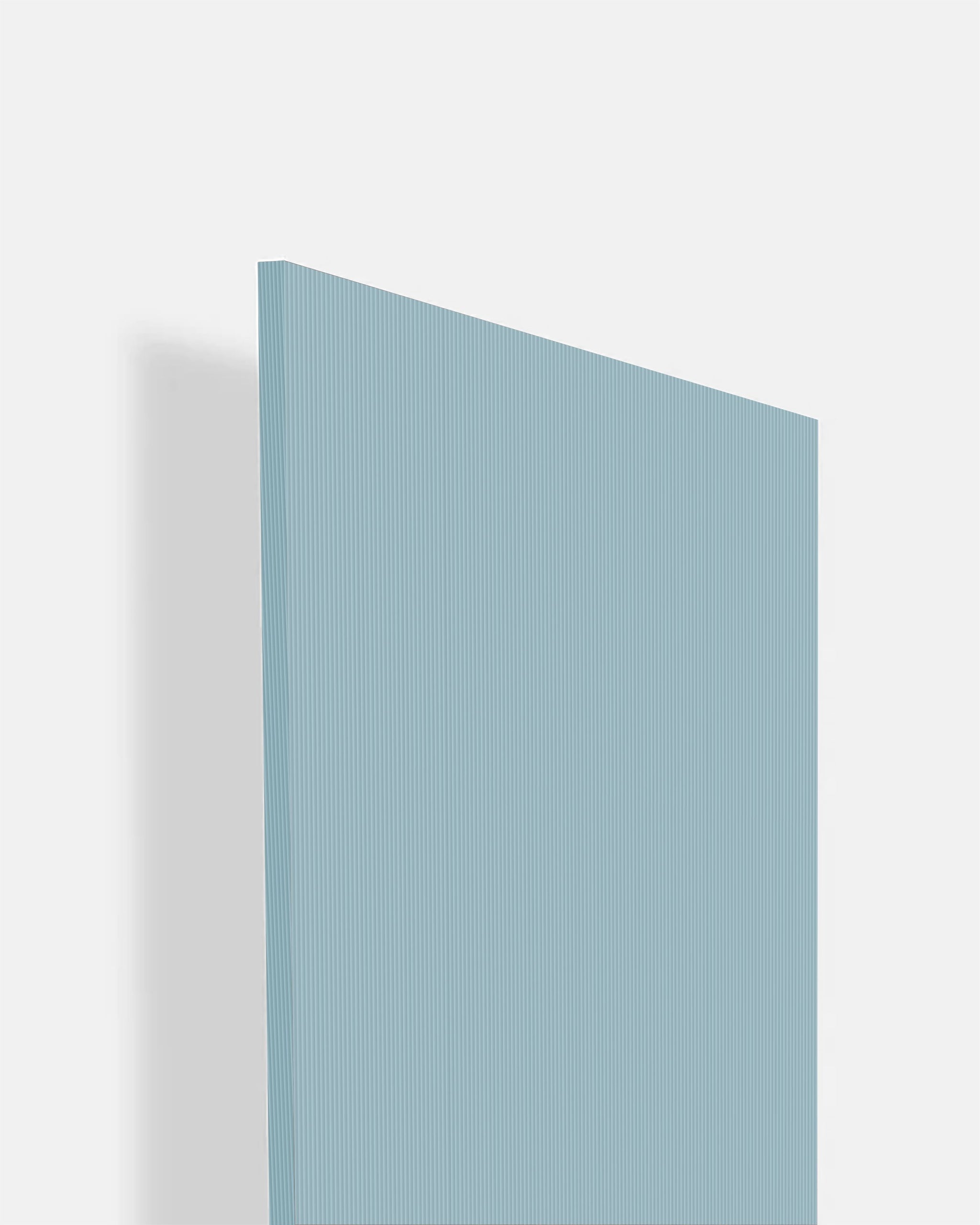 Buy Premium Whyte Blue Laminate with Bamboo Fluted Finish