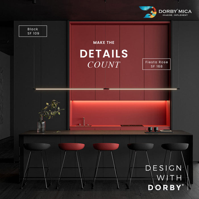 Black SF 109 - VIBRON | Dorby Laminates