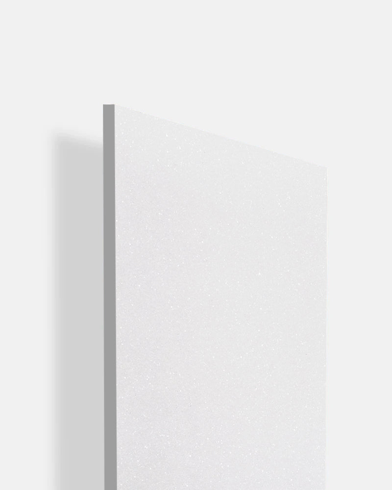Twinkle Gloss powder white coloured Sparkling Designer Laminate