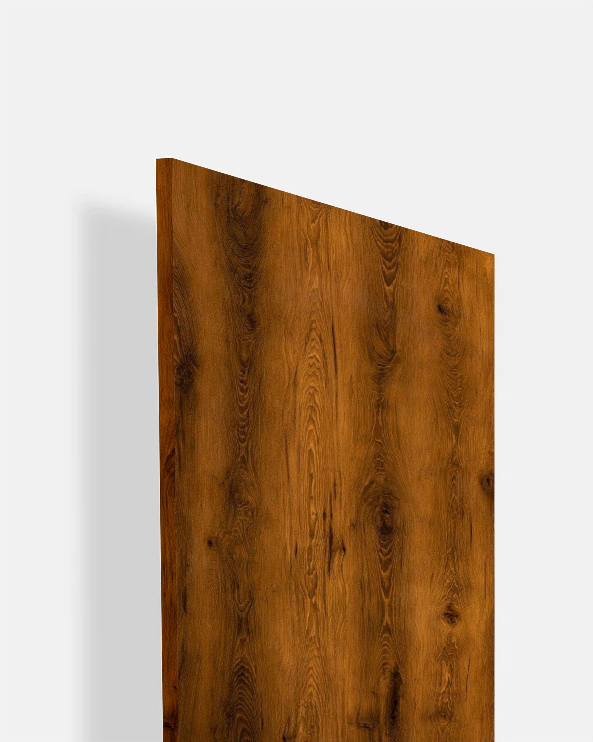 Knotty Olmo Walnut HG 9048 - Rustic Walnut Laminate with Gloss