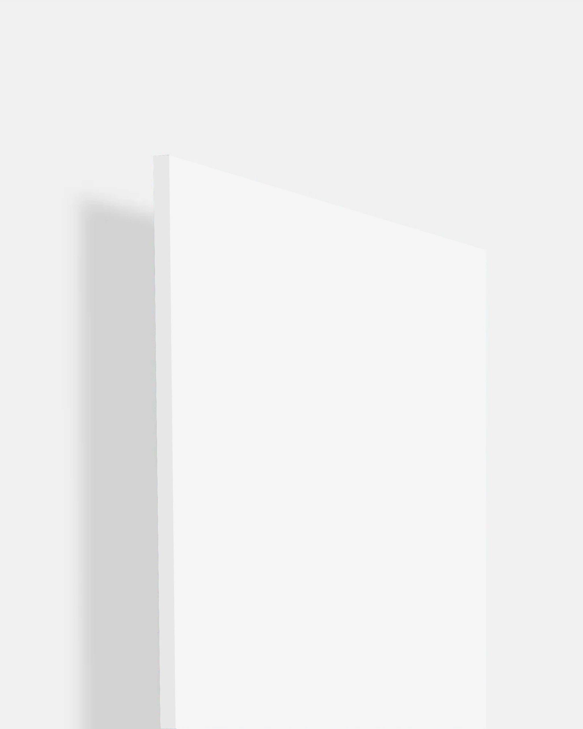 Shop High-Gloss Finish Irish White Acrylic Laminate for Interiors