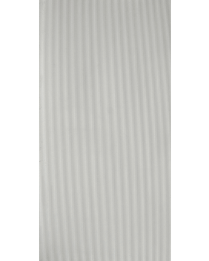 Contemporary High Gloss Warm White Fluted Designer Laminate